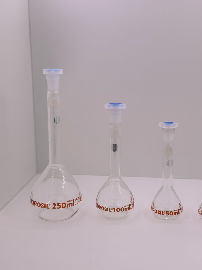 Matraz Aforado de Vidrio Clase A | SDZ Chile